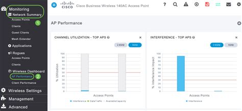 Cisco Business Wireless 모바일 앱과 웹 Ui 기능 비교 Cisco