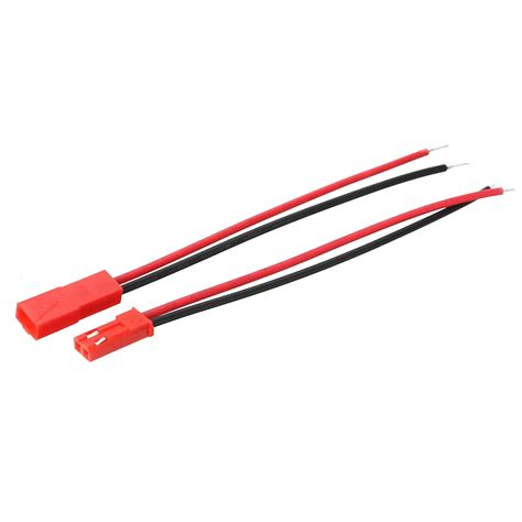 ₩113에서 새로운 2 핀 커넥터 남성 여성 Jst 플러그 케이블 22 Awg 와이어 Rc 배터리 헬리콥터 Diy Led 조명 장식 Dhgate