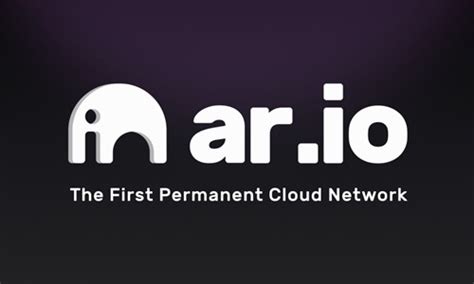 ar io launches mainnet to power first permanent cloud