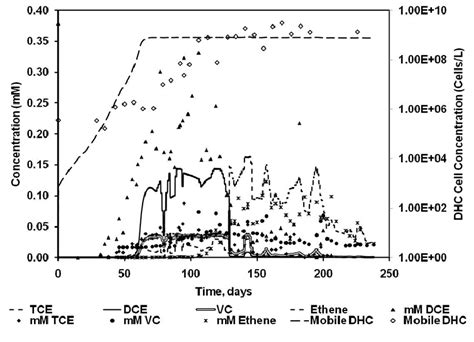 Model Prediction Results Continuous Lines Represent The Model Results