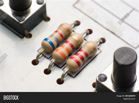 Resistor On Circuit Image Photo Free Trial Bigstock