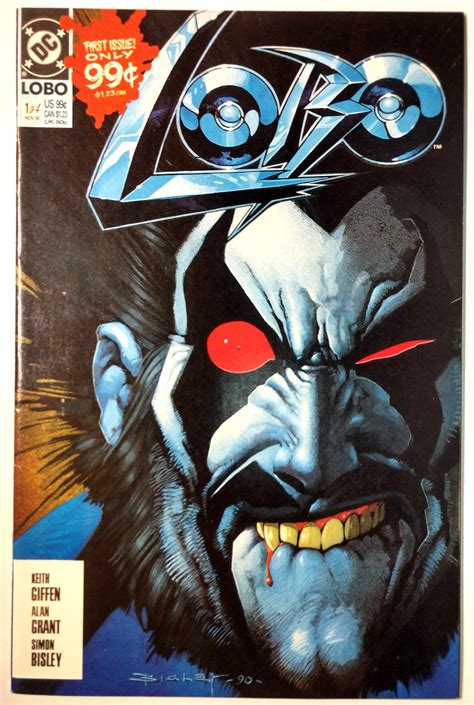 Lobo 1 8 5 1990 Origin Of Lobo 1st App Of Miss Tribb Comic Books