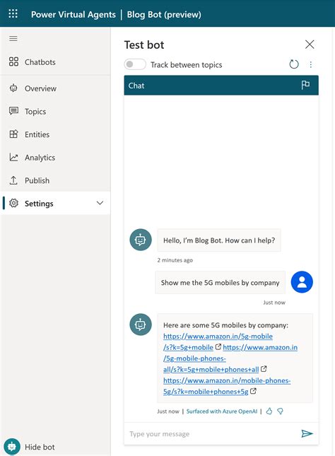 Power Virtual Agent Pva Gpt Boost Conversations Preview