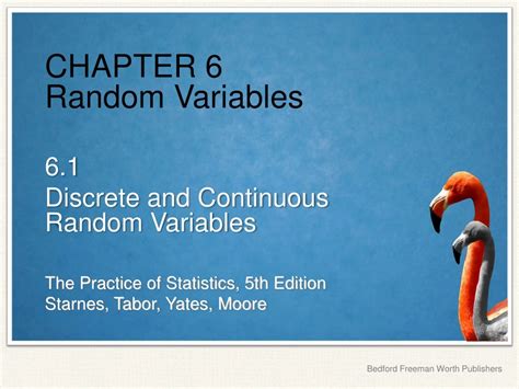 Ppt Chapter 6 Random Variables Powerpoint Presentation Free Download
