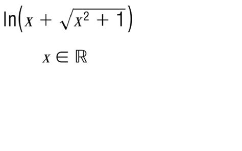 Calc 6 7 Inverse Hyperbolic Functions Flashcards Quizlet