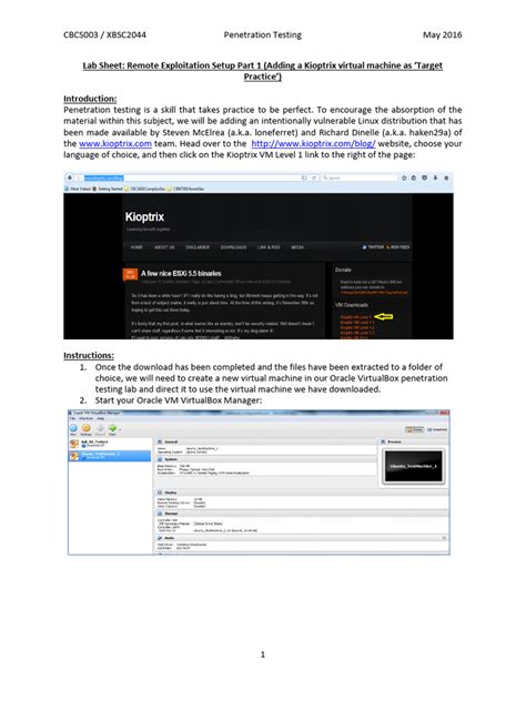 Lab Remote Exploitation Pt1 Pdf