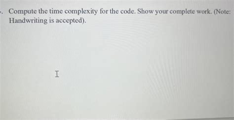 Solved Course Dsigne And Analysis Of Algorithmscompute The