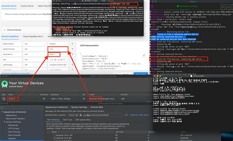 Automation Mac Appium Is Unable To Open Android Emulator Keeps On Giving Unable To Find The
