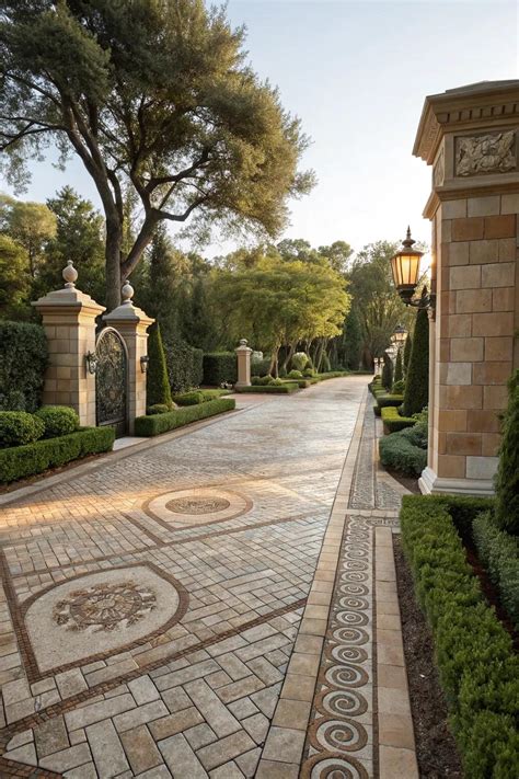 19 Stunning Luxury Driveway Ideas To Elevate Your Home