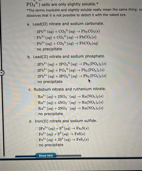 solved write the balanced net ionic equation for the