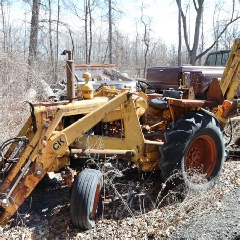 Case Construction King 580 Ck Loader With Backhoe Serial Number 8364817
