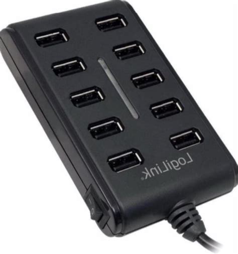 USB Hub Oplaad Hub 2 0 Highspeed Premium Kwaliteit 10 USB Ingangen USB Splitter Bol Com