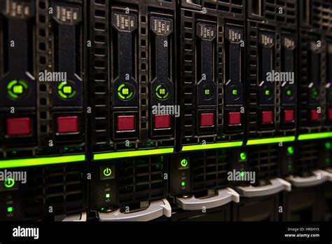 Big Data Center Highspeed Server Storage Stock Photo Alamy