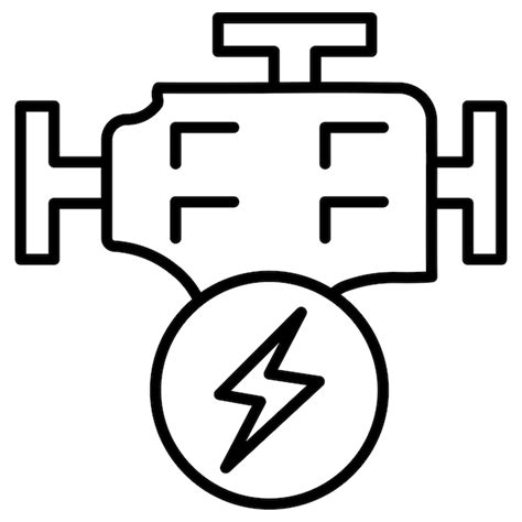 Premium Vector Engine Vector Illustration