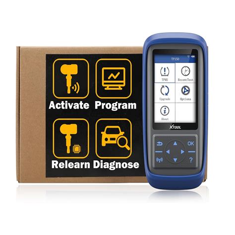 Xtool Tp150 Tpms Relearn Tool 2024 Latest Version Tire Pressure Light