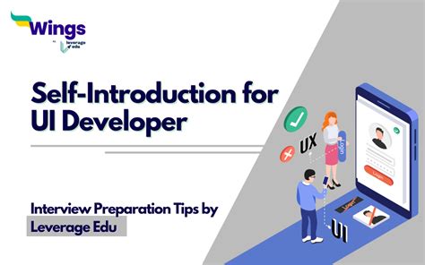 Self Introduction For Ui Developer Tips And Samples Leverage Edu