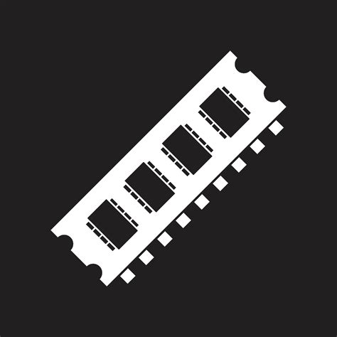 Ram Icon Vector Vector Art At Vecteezy