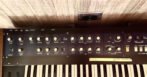Matrixsynth Korg Polysix Analog Polyphonic Synth With Tubbutec Modypoly Midi Mod