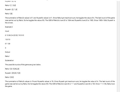 solved problem description there are a set of operators