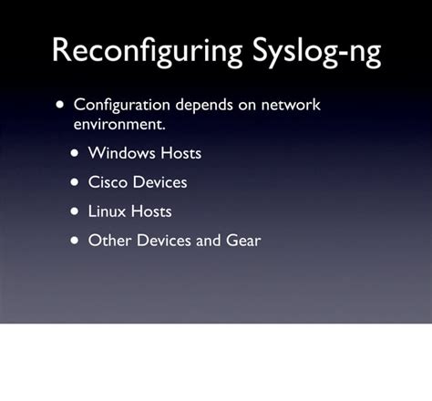 Centralized Logging With Syslog Pdf