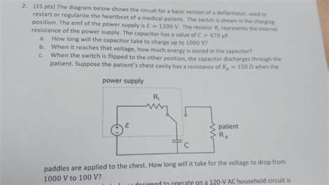 Schematic Diagram Of Defibrillator