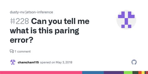 Can You Tell Me What Is This Paring Error · Issue 228 · Dusty Nv