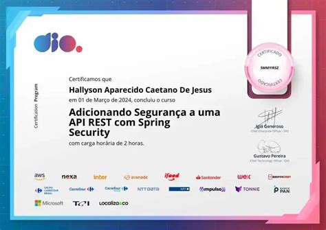 Hallyson Jesus On Linkedin Adicionando Segurança A Uma Api Rest Com
