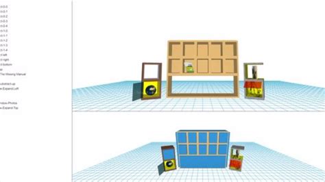 基于html5 canvas的csg构造实体几何书架 哔哩哔哩
