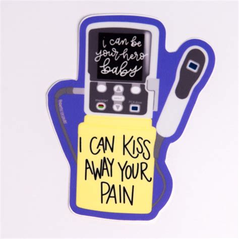 Epidural Pump Sticker Etsy