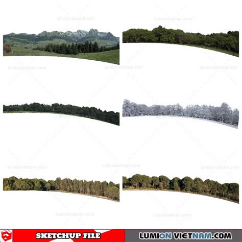 Background Sketchup Models