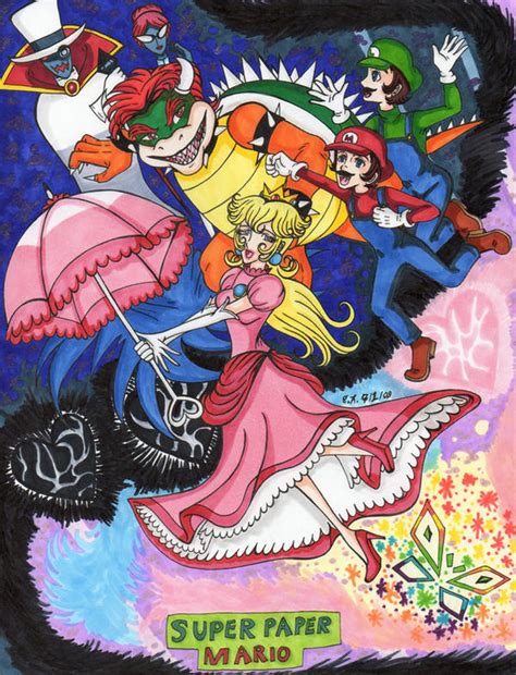 Super Paper Mario By Artsyvana On Deviantart