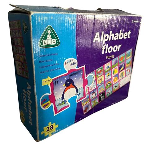 Secondful Elc Toys Alphabet Floor Puzzle 28 Pieces Shop Used