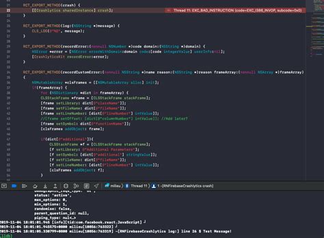 Crashlytics Is Not Reporting Crash For Ios But Work On Android · Issue