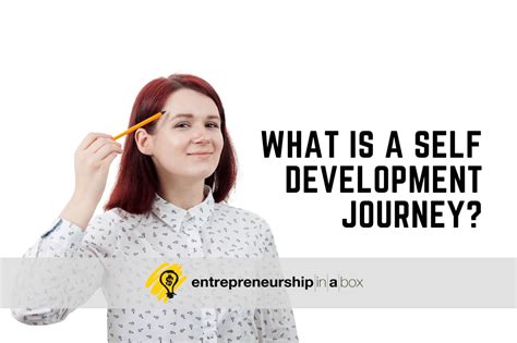 What Is A Self Development Journey Entrepreneurship In A Box