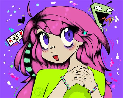 Scene Girl Drawing File