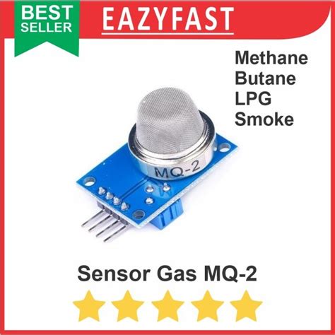 Jual Modul Sensor Gas Lpg Asap Mq 2 Detector Mq2 Sensor Arduino Raspberry Shopee Indonesia