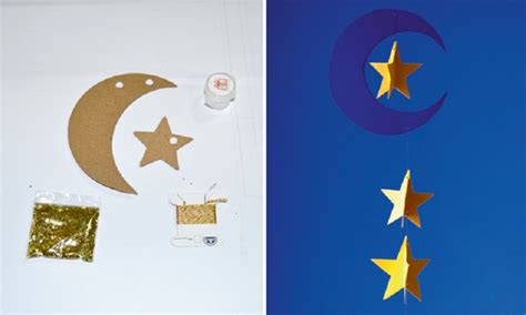 کاردستی در مورد ماه رمضان، کودکانه و آسان مینویسم