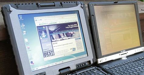 Rugged Pc Getac V100 Rugged Notebook Convertible Computer