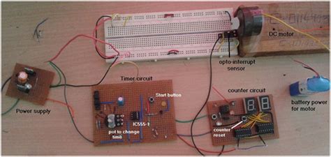 Simple Rpm Counter Using Ic 555