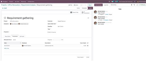 How To Create And Manage Sub Tasks In Odoo 16