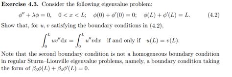 solved exercise 4 3 consider the following eigenvalue