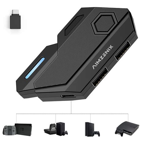 Arvin Keyboard And Mouse Adapter For Nintendo Switch Xbox One Series S X Ps3 Ps4 Wired And 2 4g