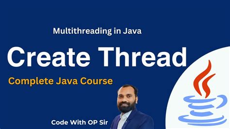 Thread 2 Create Thread Thread Class In Java In Hindi Youtube