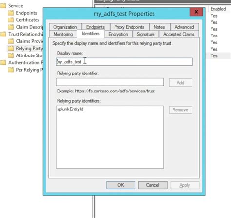 Configuring Microsofts Active Directory Federation Services Adfs