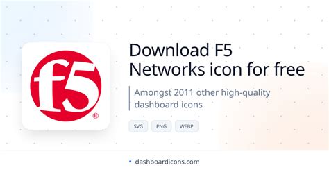 F5 Networks Icon Dashboard Icons