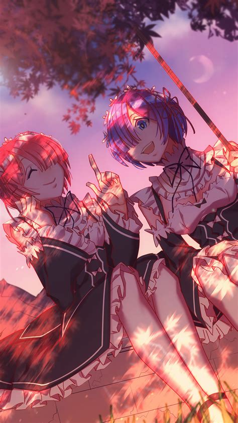 Rem And Ram Anime Wallpaper Koplo Png