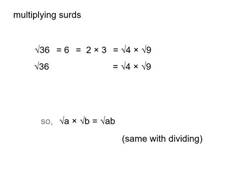 Median Don Steward Mathematics Teaching Surd Simplification