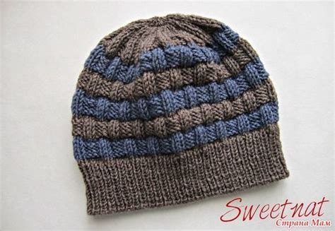 Зимние комплекты шапка и манишка для любимых мужчин Шаблоны вязаных шляп Вязание шляп Схемы