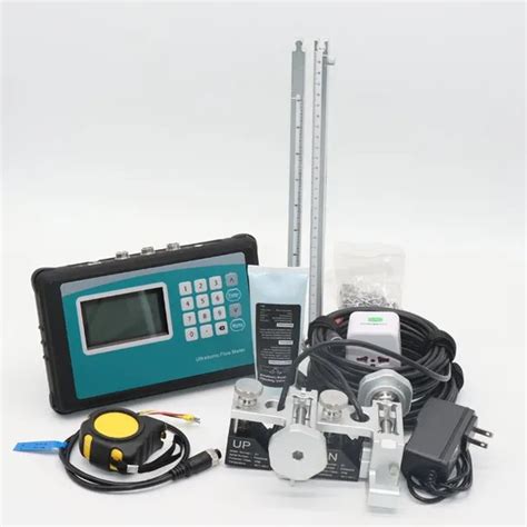 Clamp On Ultrasonic Flowmeter Sensor Modbus Communication Wall Mounted Ultrasonic Water Flow