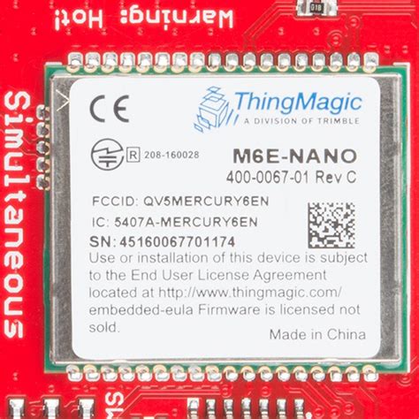 現 SparkFun美國製 Simultaneous RFID Reader M E Nano 遠距離 RFID讀取器 蝦皮購物